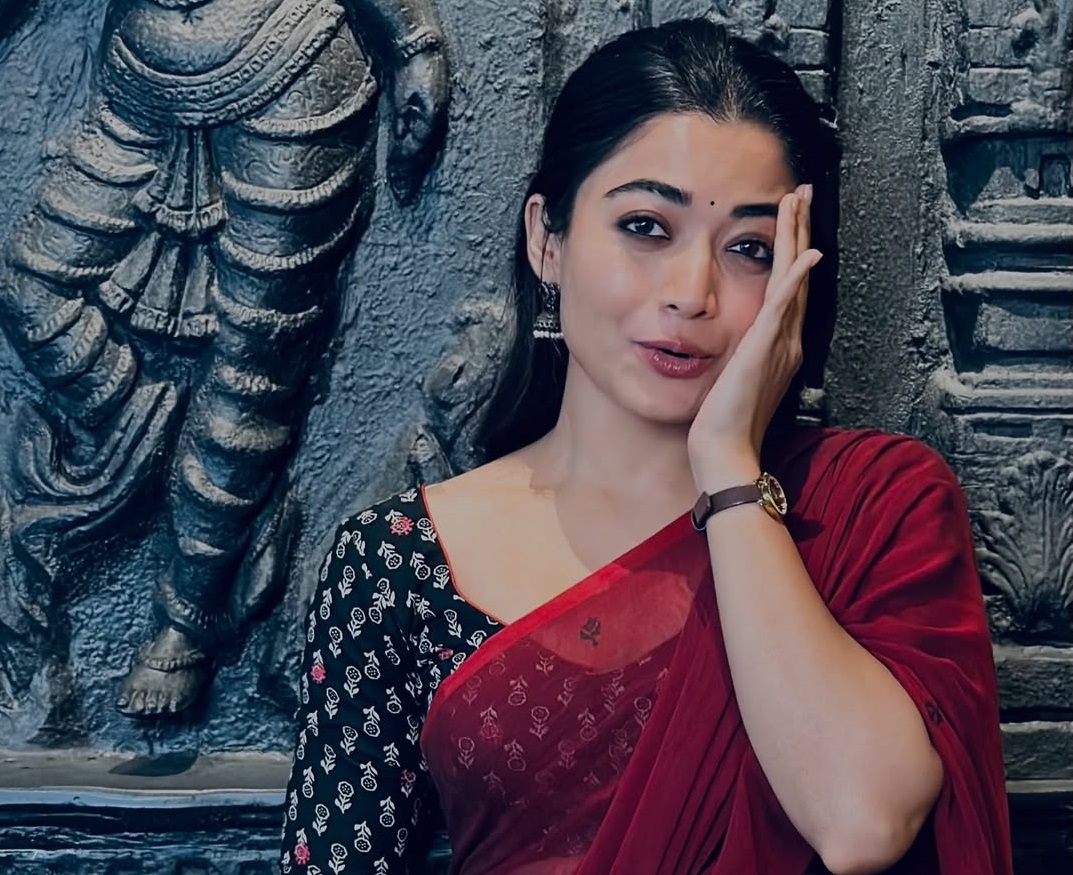 The Art of Quiet Grace: How Rashmika Mandanna's Saree Redefined Modern ...